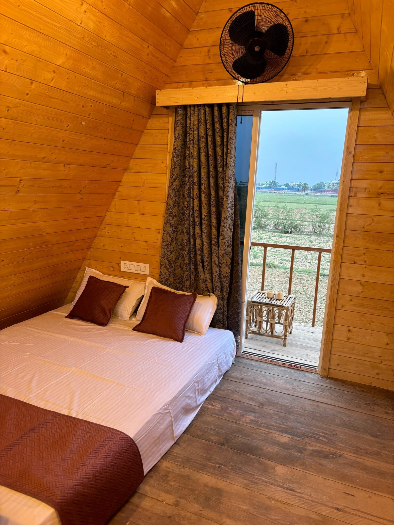 A Frame Family Luxury Wooden Cottage – Buru Resort